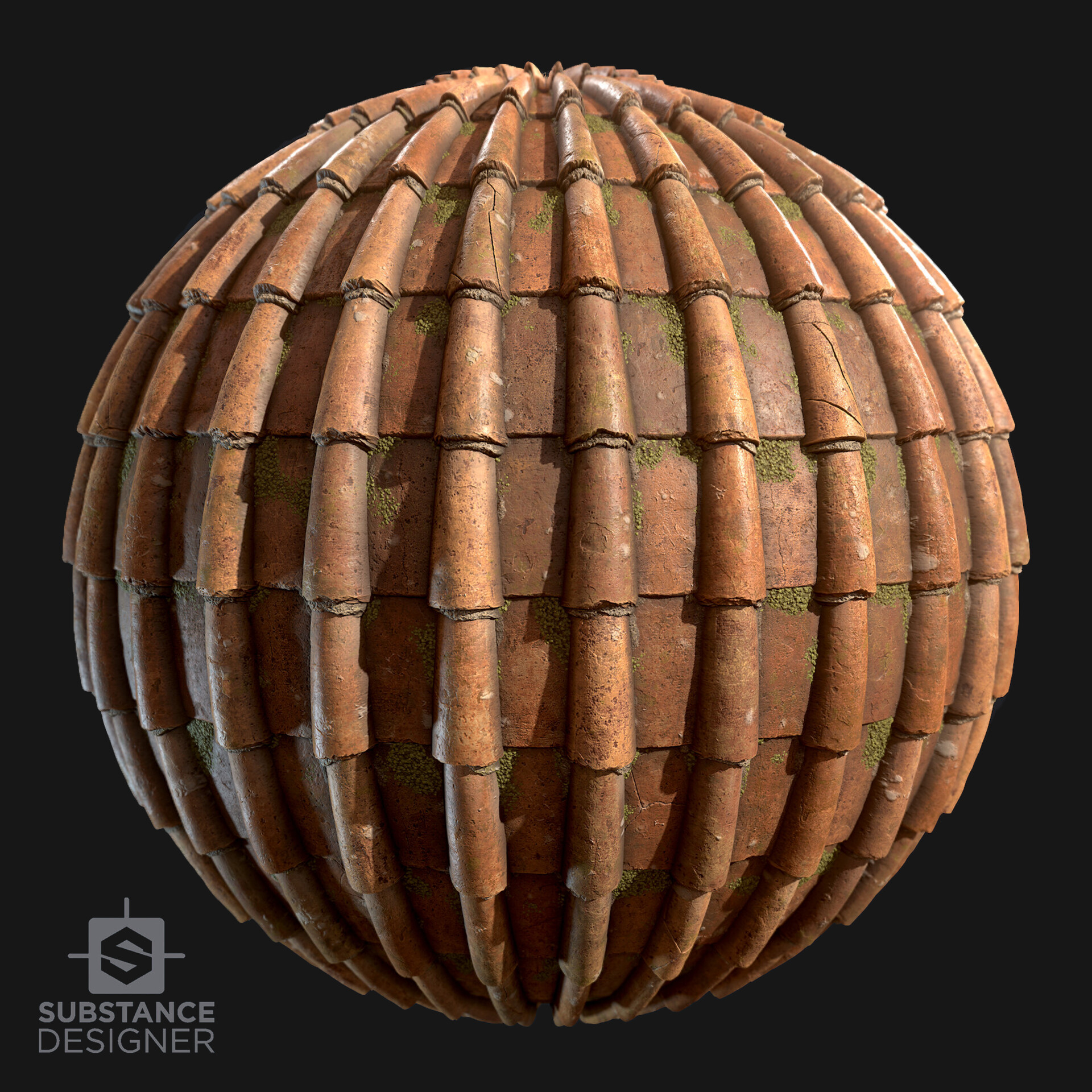 ArtStation - Roof Tile