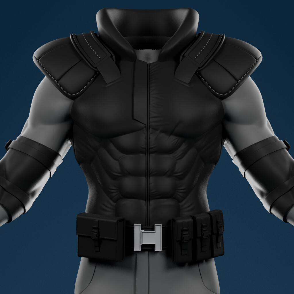 ArtStation - Solid Snake Sculpt