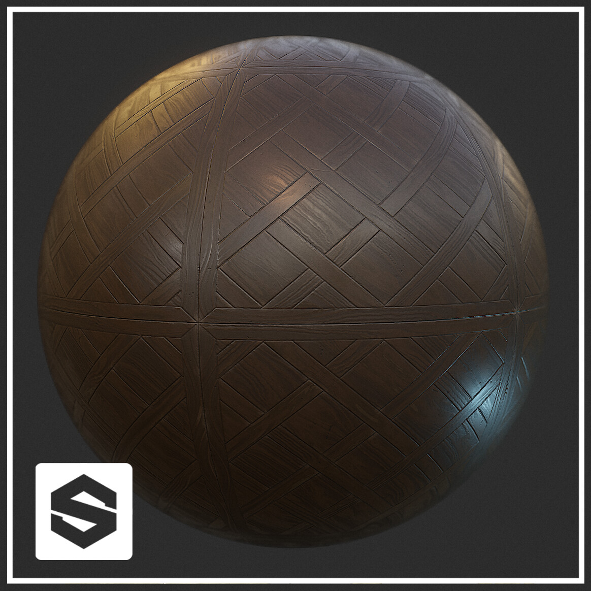 ArtStation - Versailles Wood Floor Tiles Substance Designer