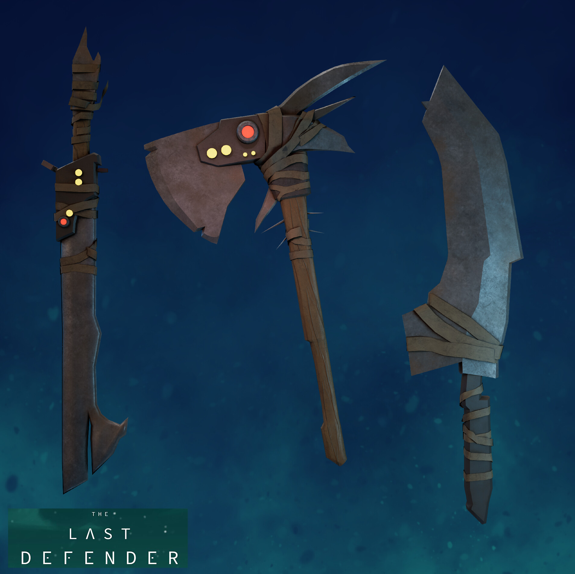 ArtStation - Close combat melee weapons