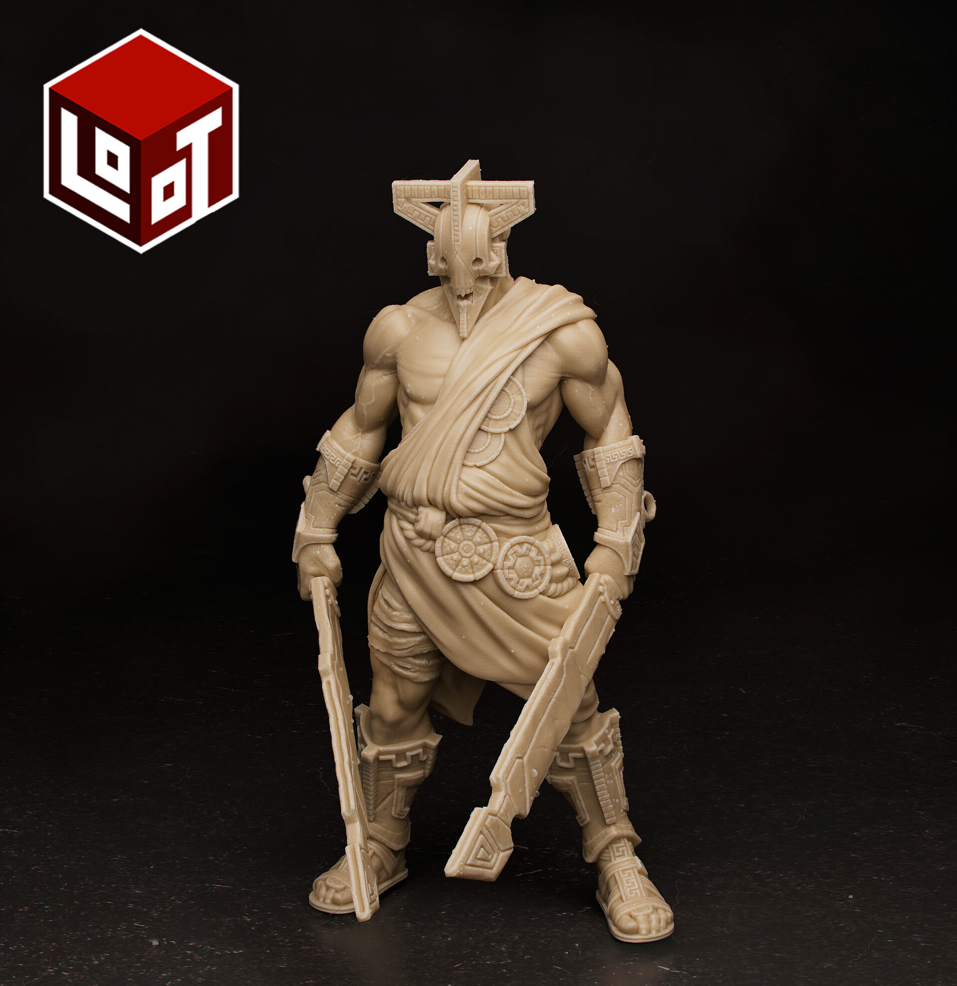 ArtStation - Masked Undead Miniature