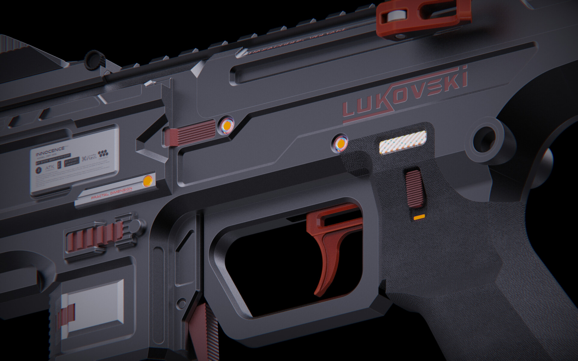 ArtStation - prototype rifle concept