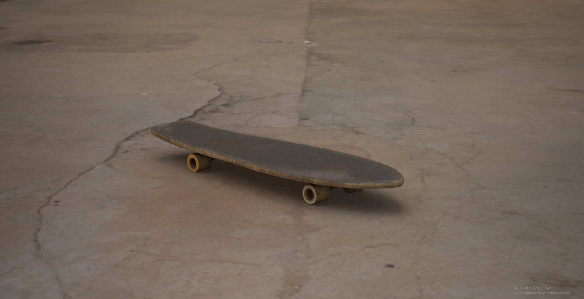 ArtStation - Prop: Skateboard