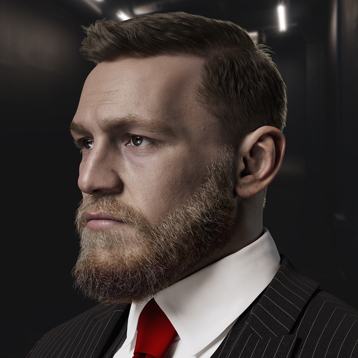 ArtStation - Portrait of Conor McGregor