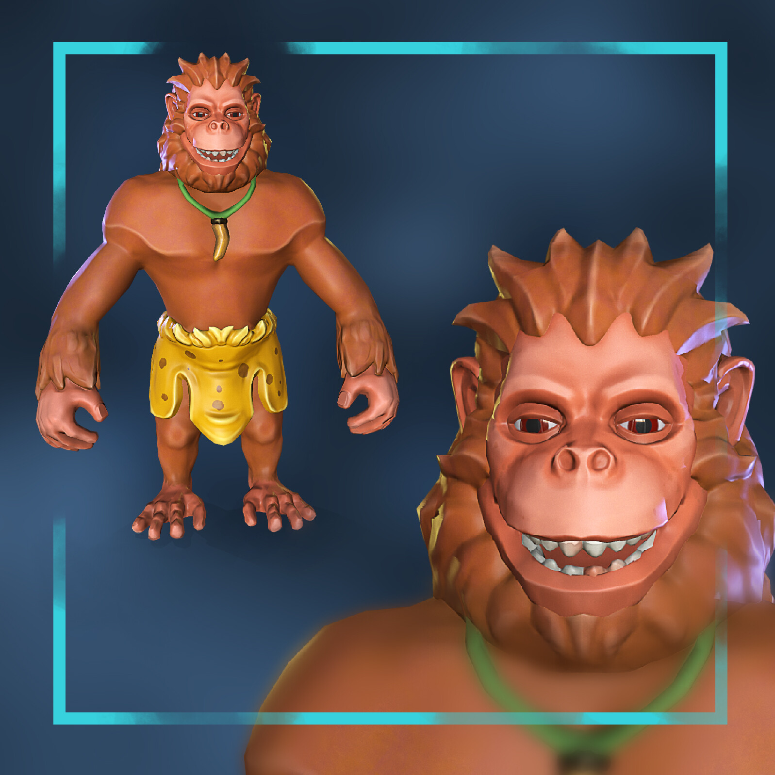 ArtStation - Primal Monkey