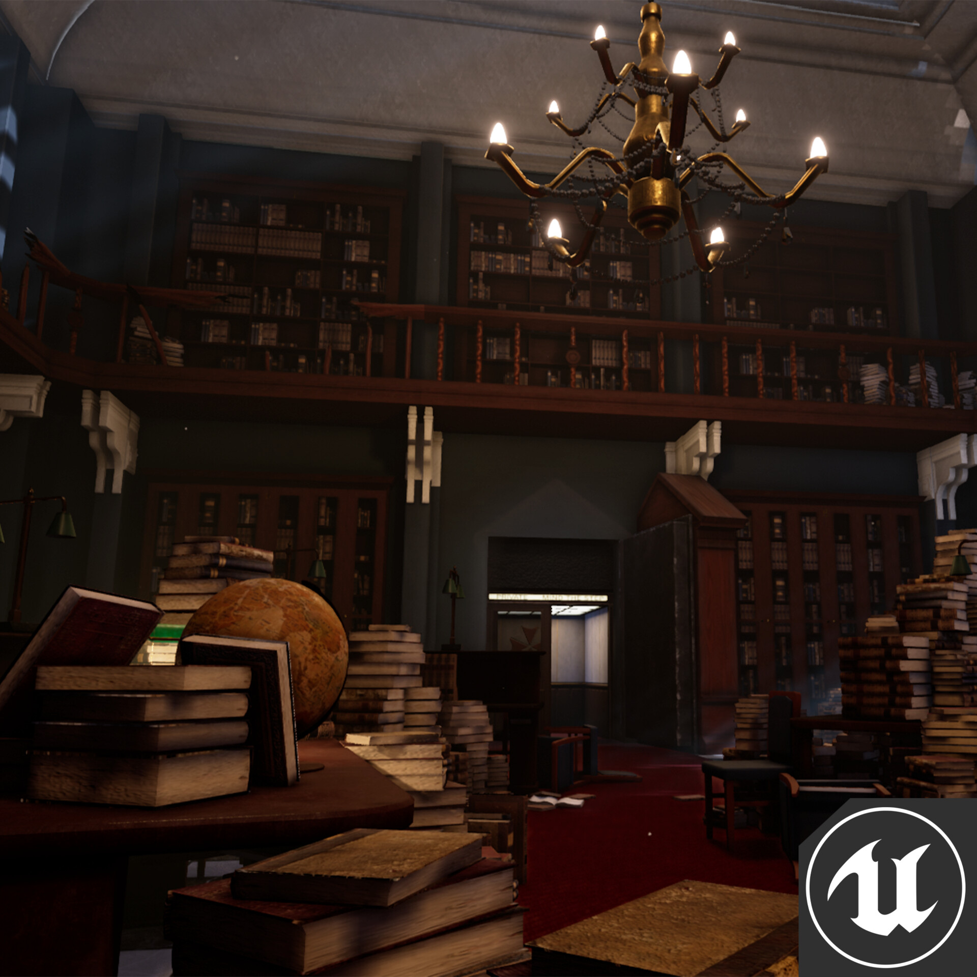 ArtStation - Resident Evil 3 Remake DLC "Spencer Wing" - Asset Breakdown