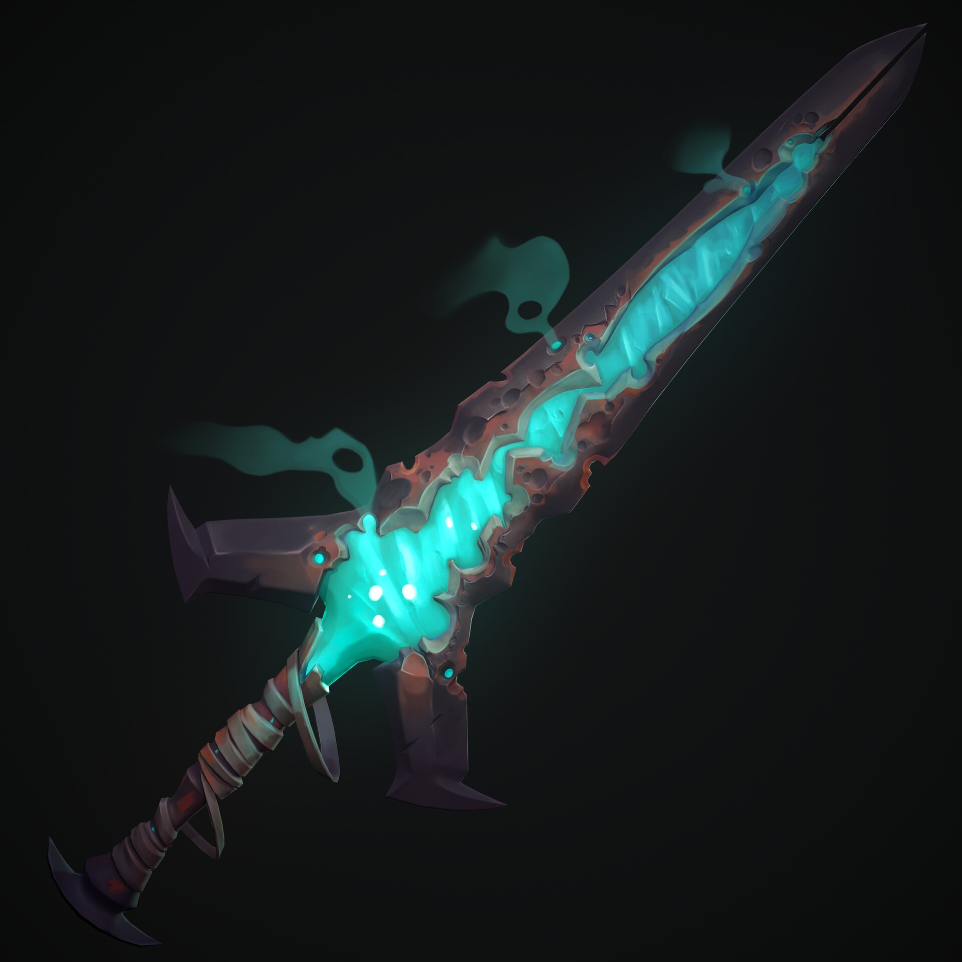 ArtStation - Rusty sword