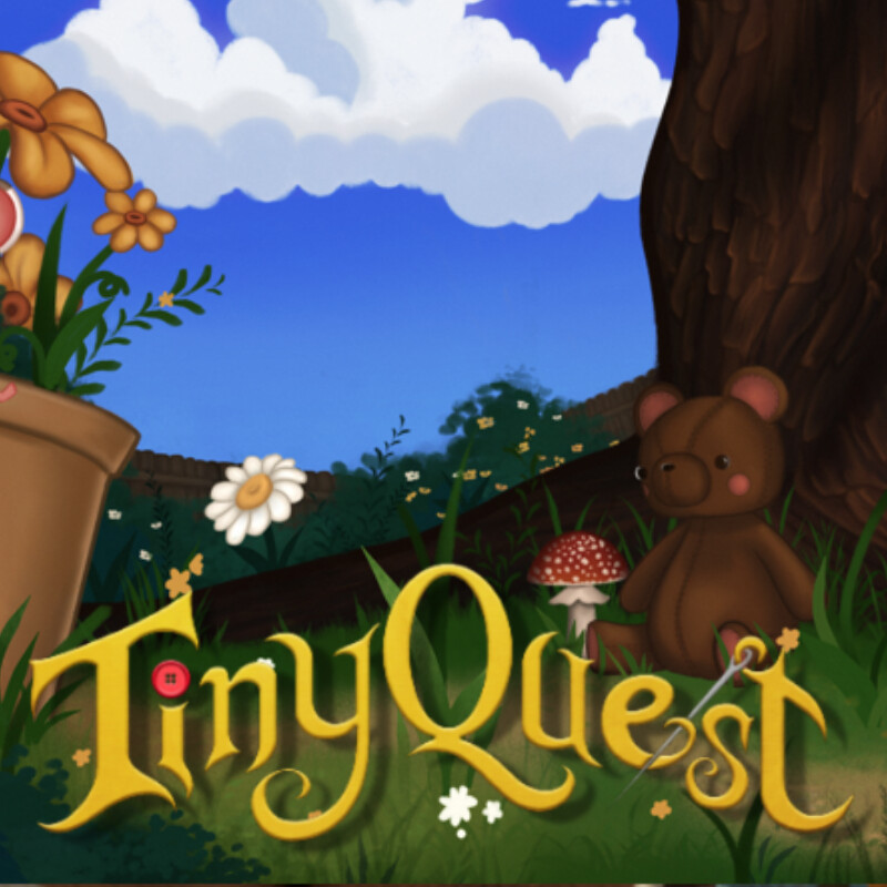 ArtStation - Tiny Quest Title Card