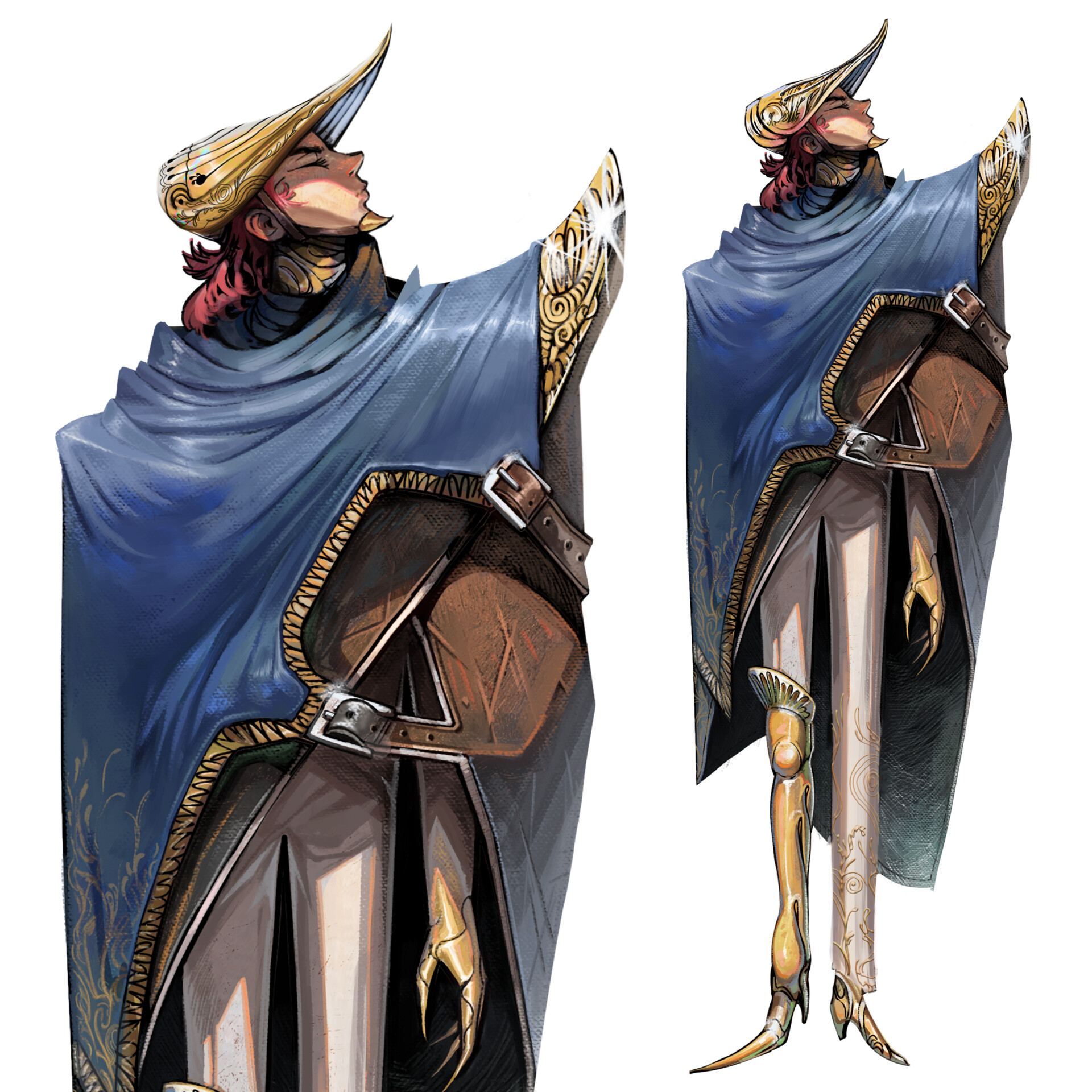 ArtStation - Long legged Knight