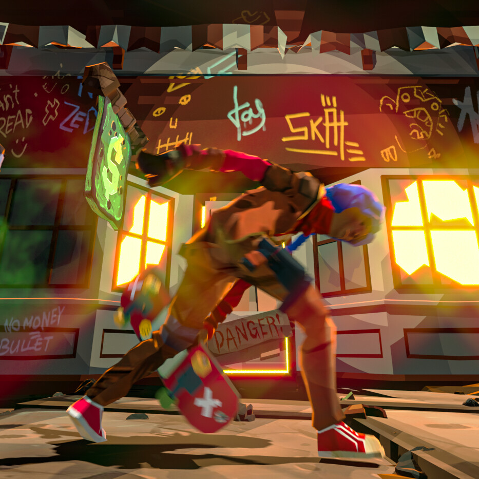 ArtStation - Zombie Shop Promo