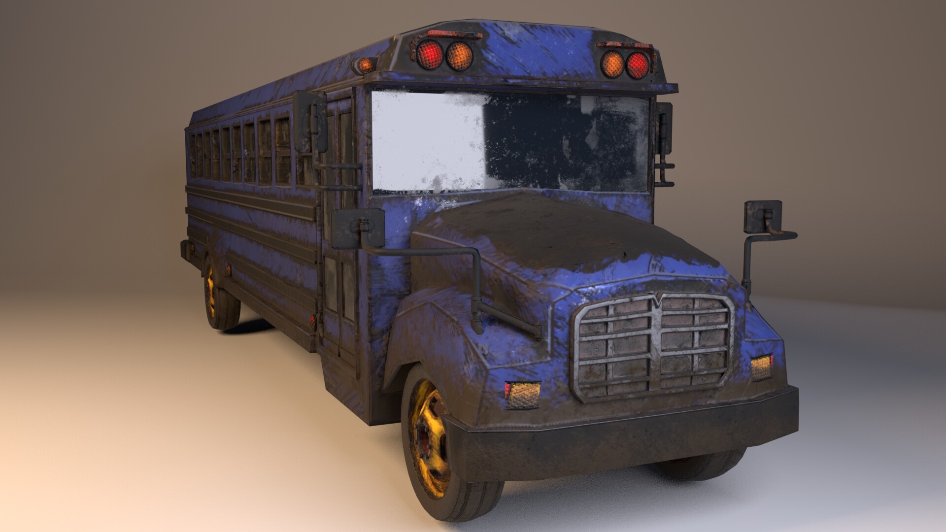 ArtStation - Battle Bus