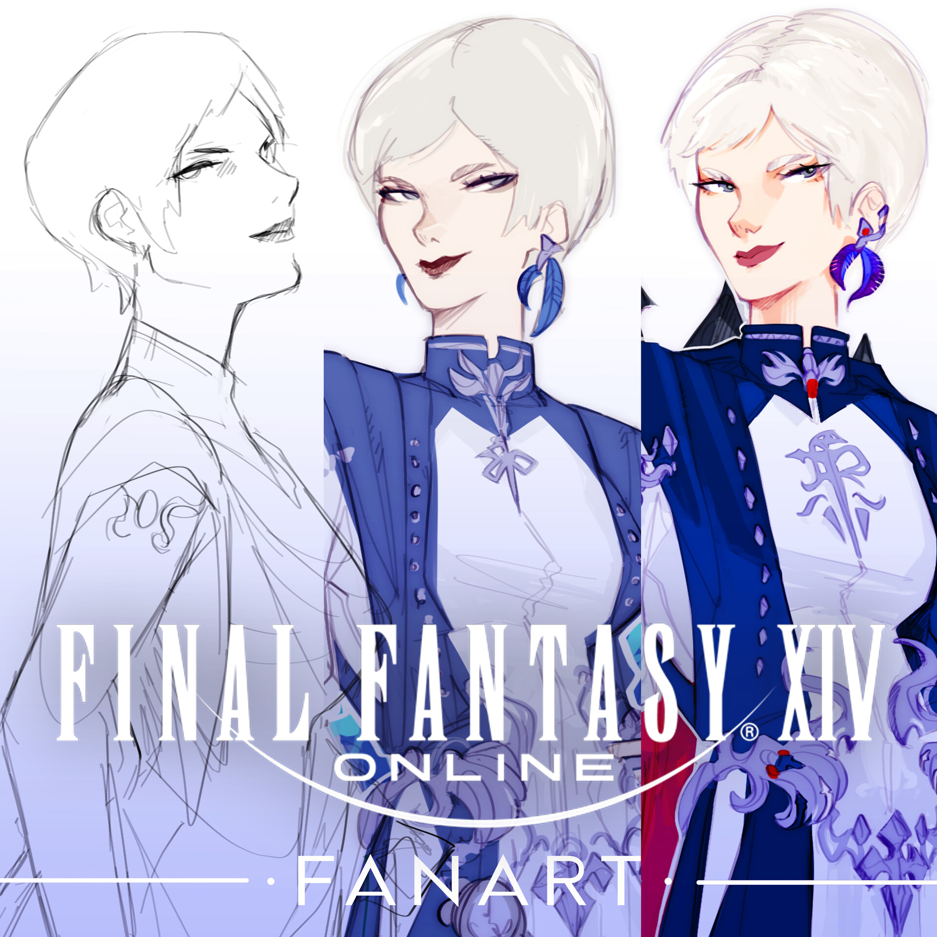 ArtStation - Pandora Arkwright - FFXIV Character Design