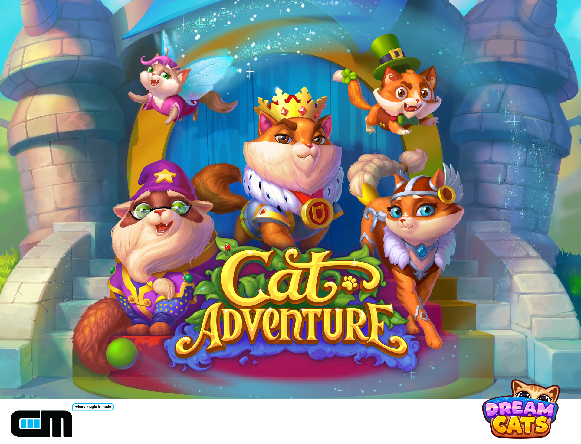 ArtStation - Dream Cats: Game Art