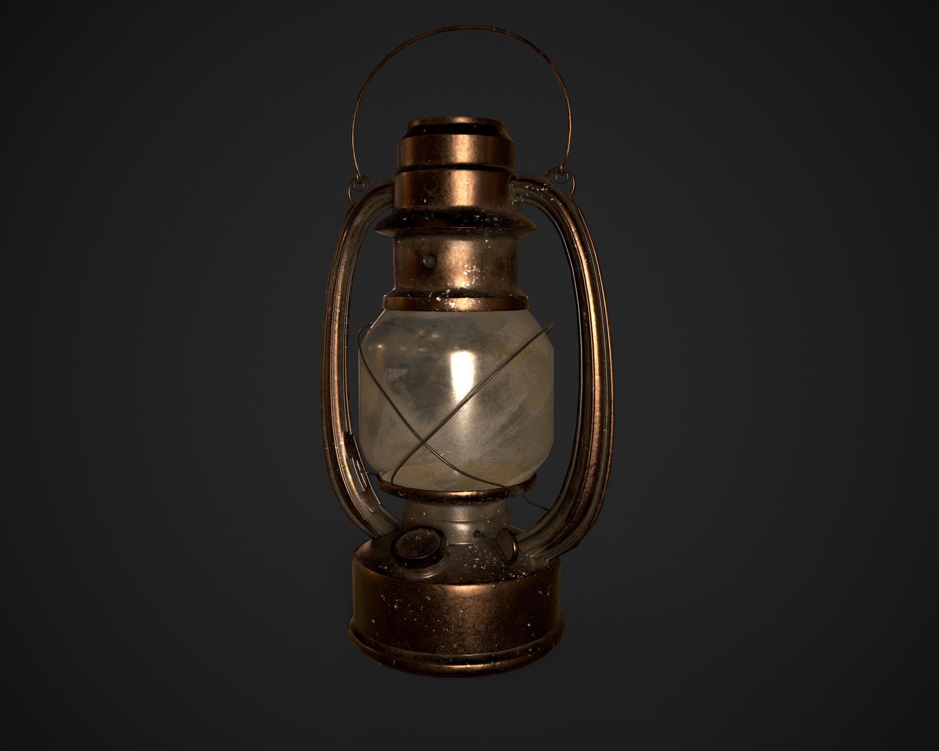 ArtStation - Old Oil Lamp