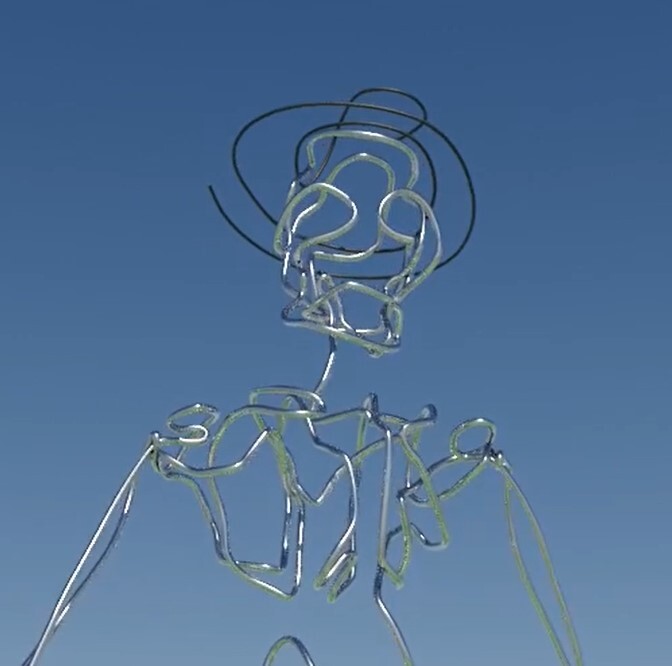 ArtStation - Wire Man