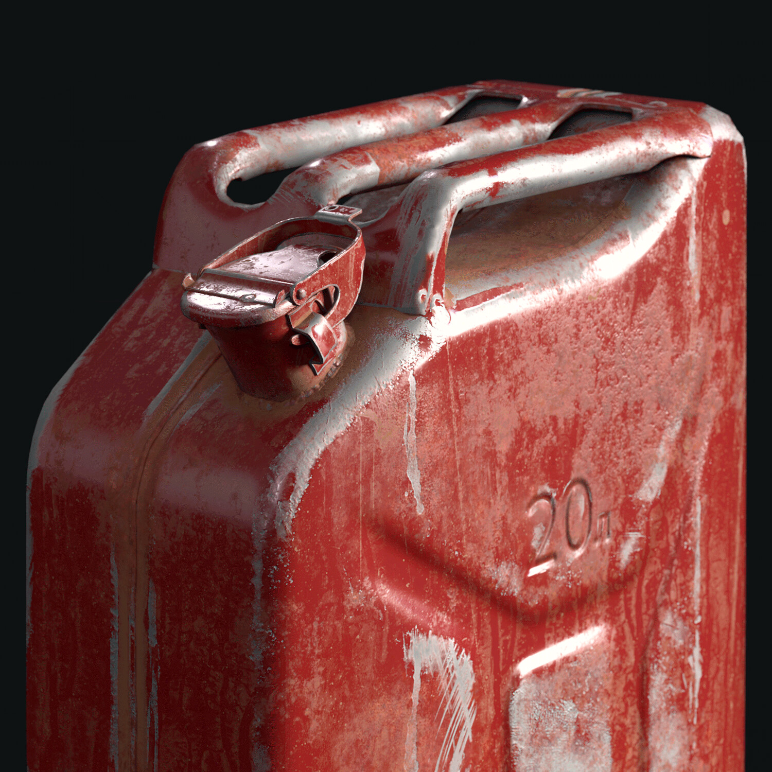ArtStation - Gasoline canister