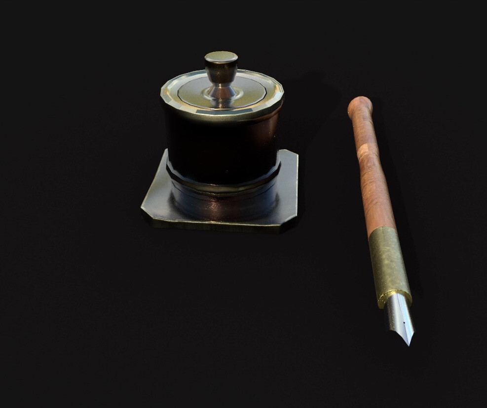 ArtStation - Ink Pen Set