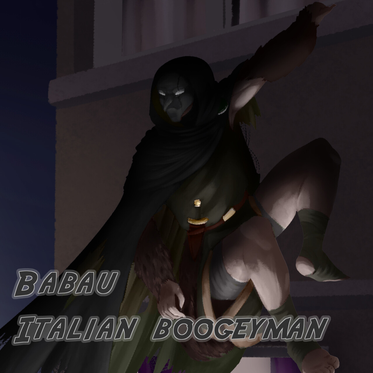 ArtStation - Babau-Italian boogeyman