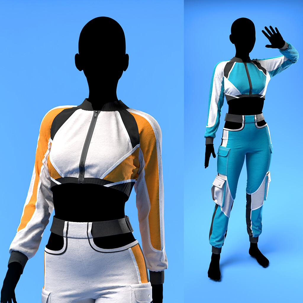 ArtStation - Tracksuit Study
