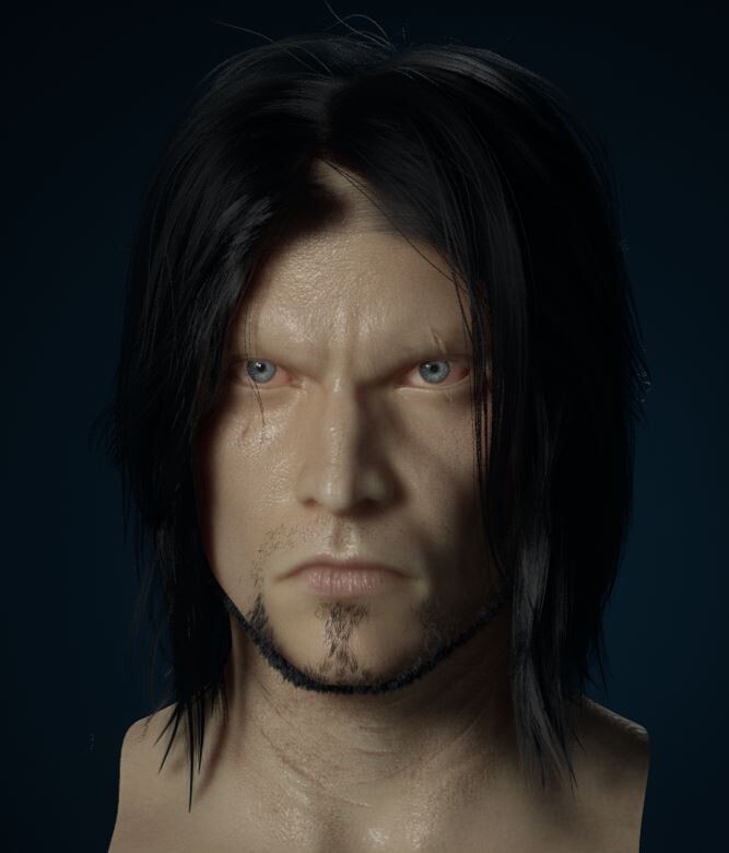 ArtStation - realtime Hair