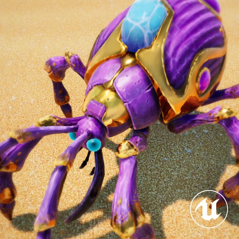 ArtStation - Jeweled Scarab