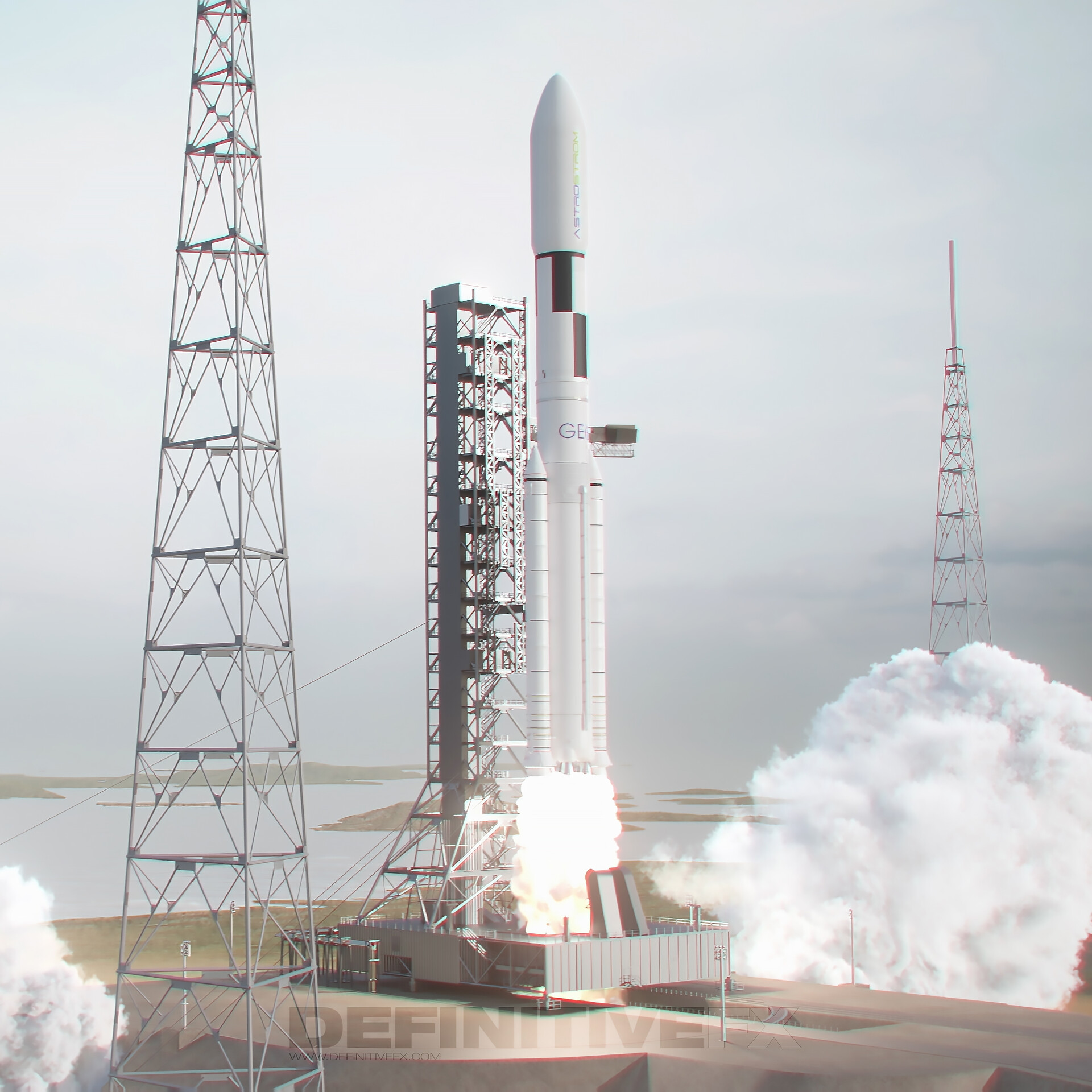 ArtStation - Space Elevator Concept