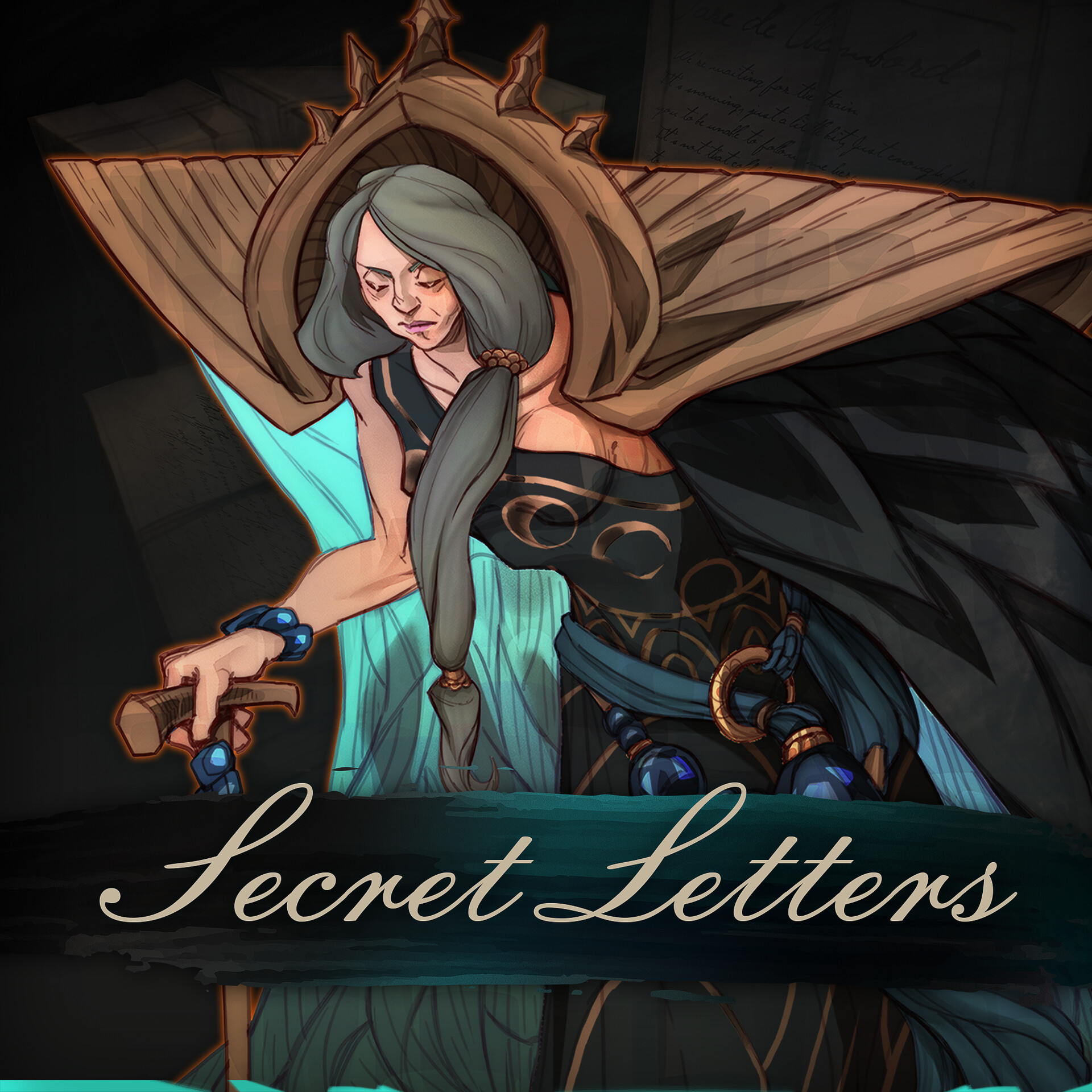 ArtStation - Secret Letters - Personal Project