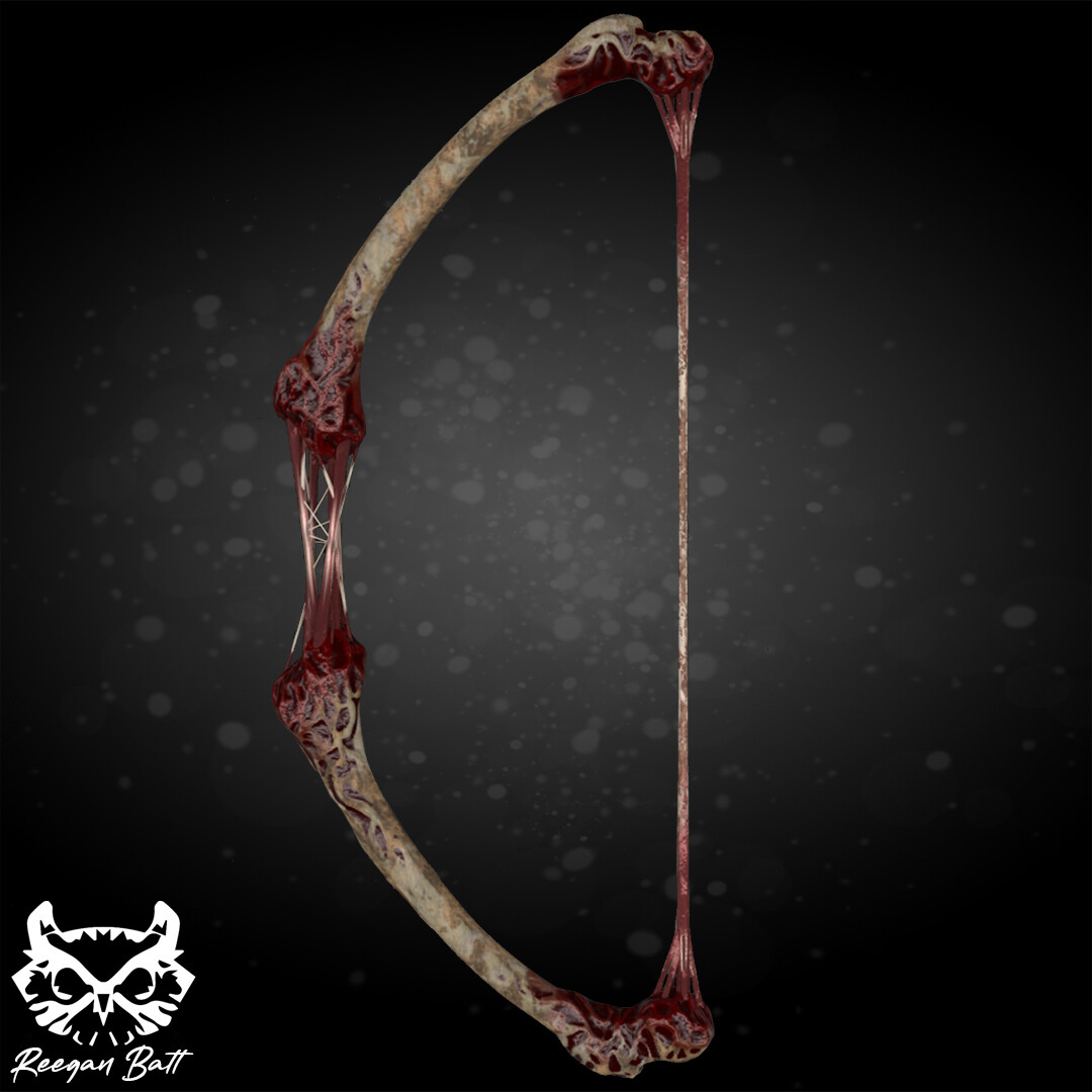 ArtStation - Necromancer's Bow