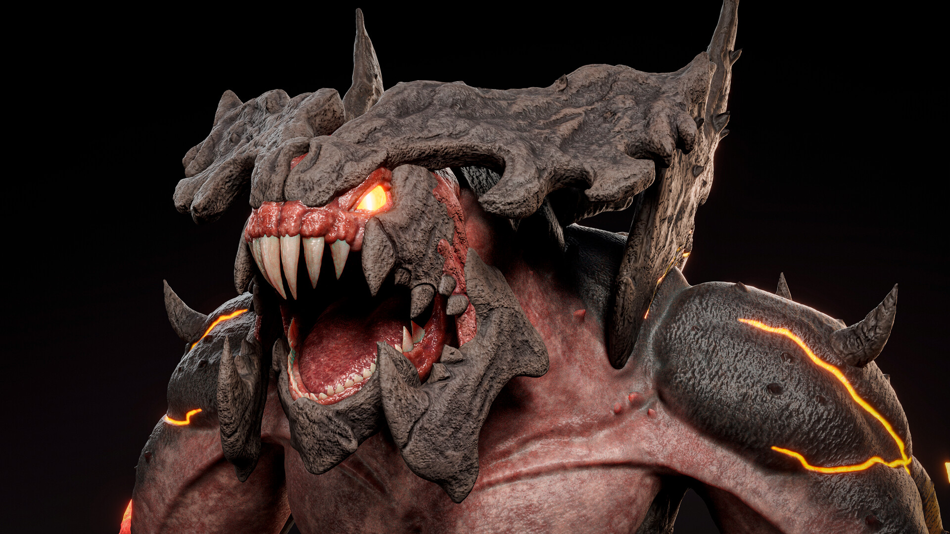 ArtStation - Volcanic Creature