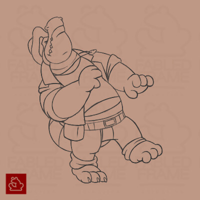 ArtStation - Character Hit Frames