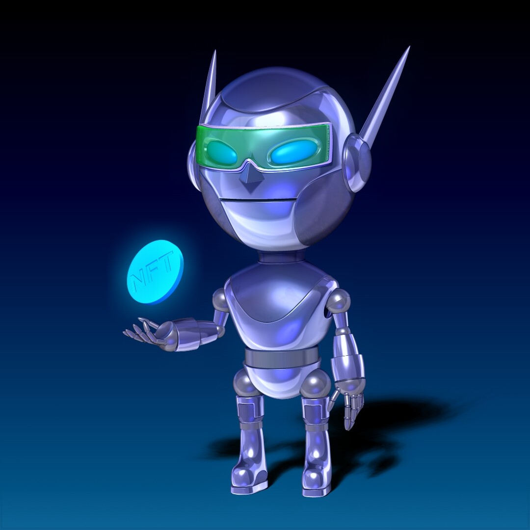 ArtStation - Robot NFT Vendor