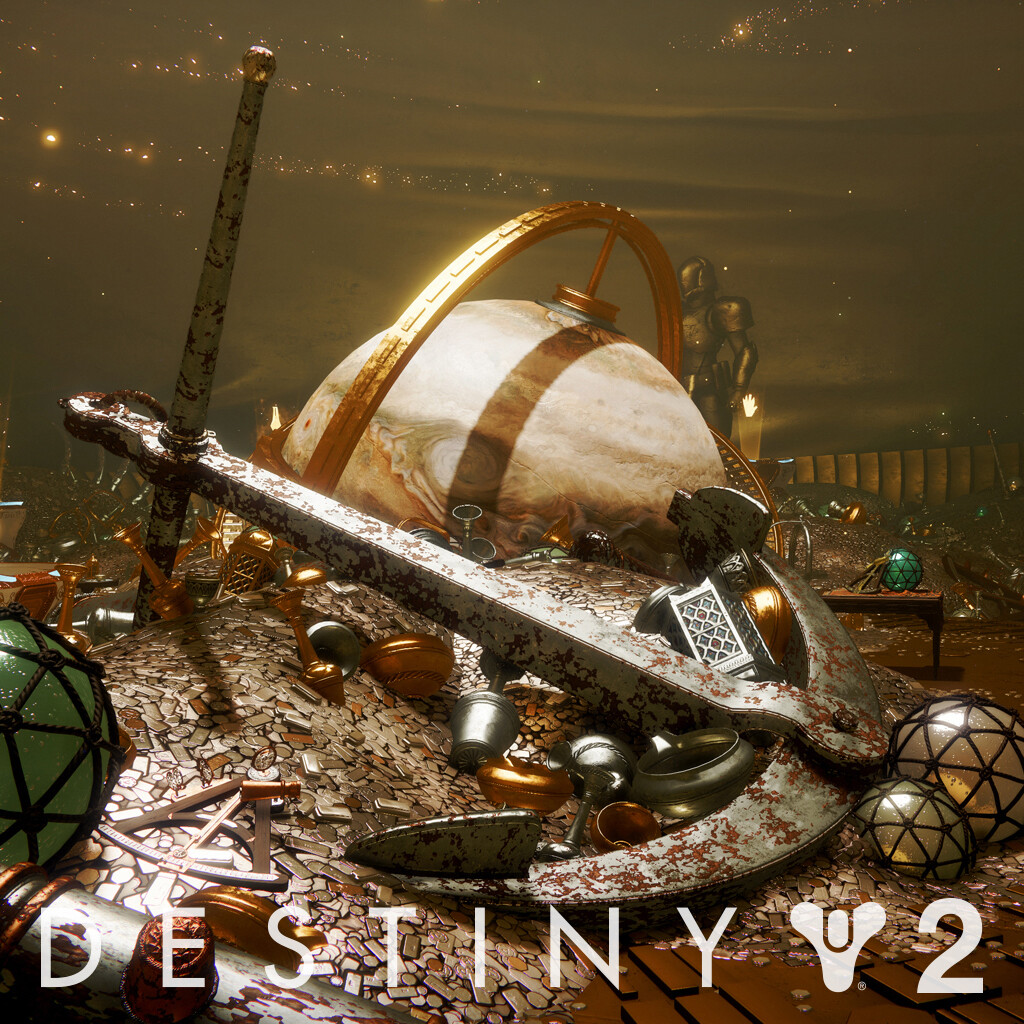 ArtStation - Destiny 2: 30th Anniversary Treasure Room
