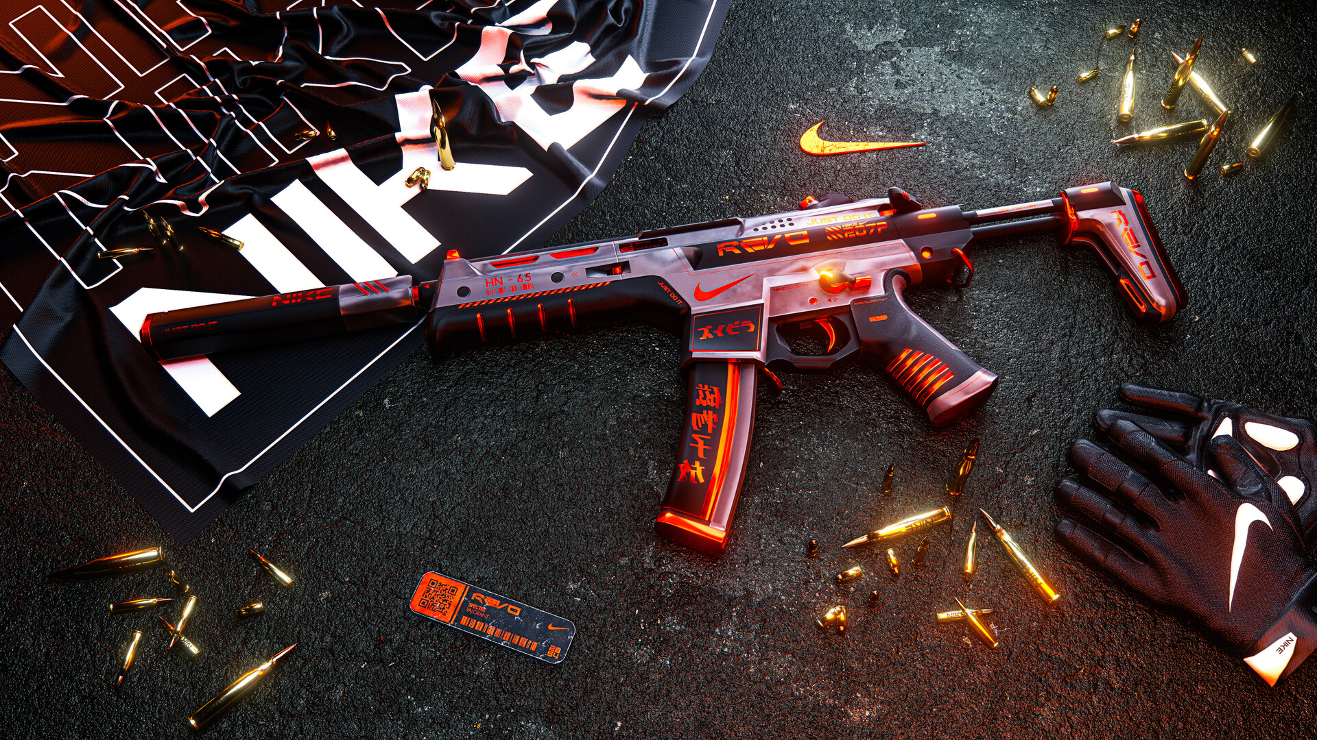 ArtStation - NIKE REVO - Spectre (Valorant)