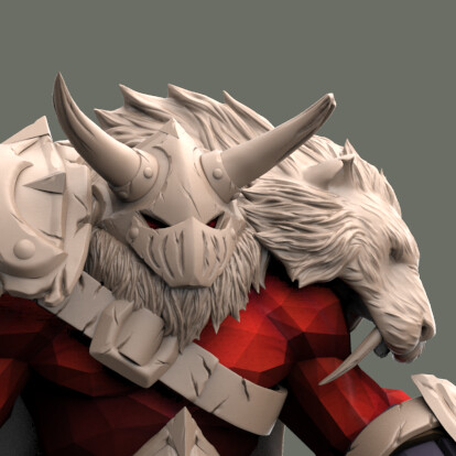 ArtStation - Dota 2 workshop cosmetics for Axe
