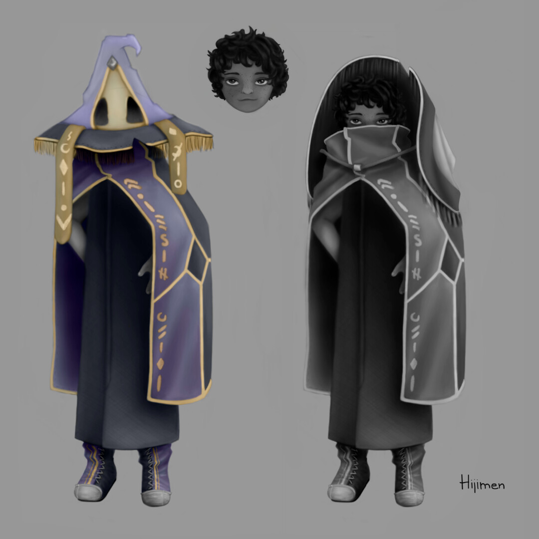 ArtStation - Yádzig Character Concept Process