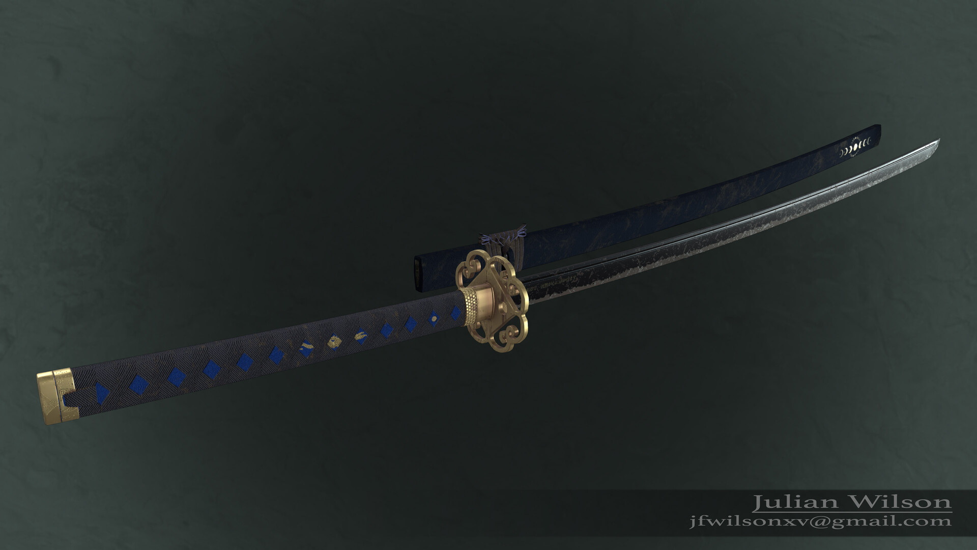 ArtStation - Midnight Eclipse Katana