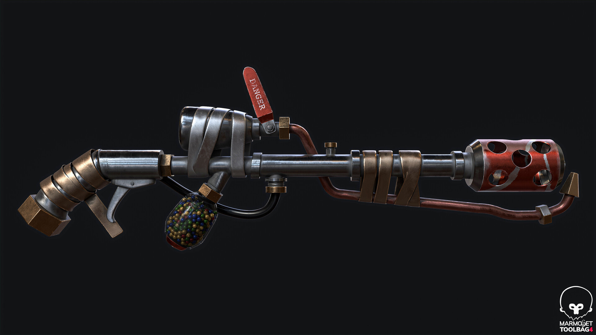ArtStation - Flamethrower Weapon