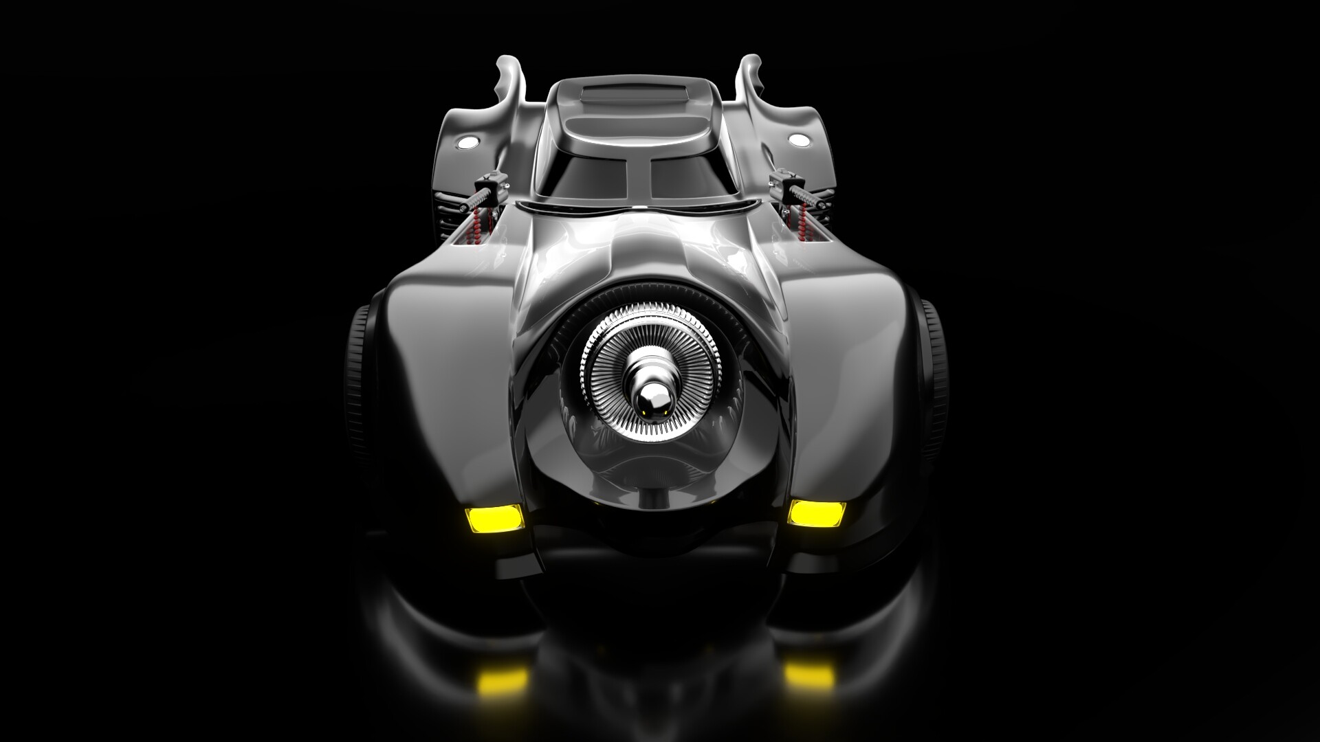 ArtStation - Bat Mobile 'Batman Returns' (Diecast Car) - 3D Model