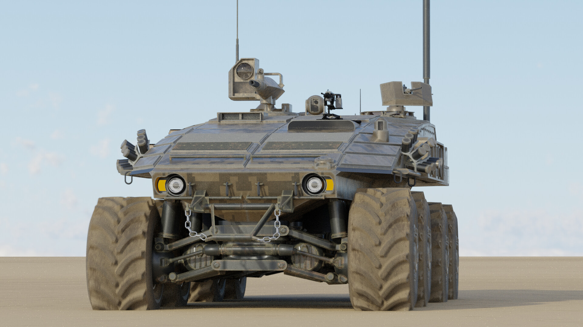 ArtStation - BB-1 APC: Troop Carrier