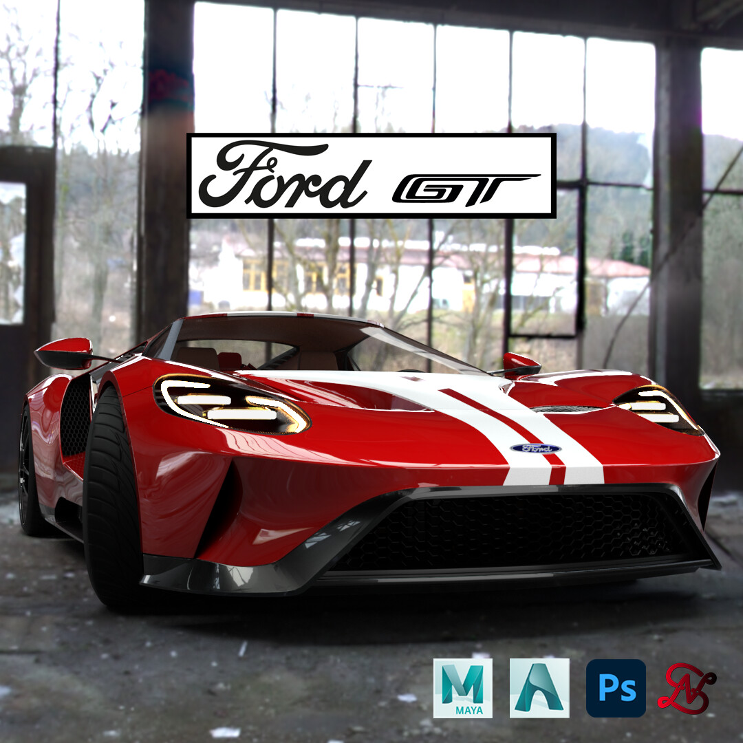 ArtStation - Ford GT 2020