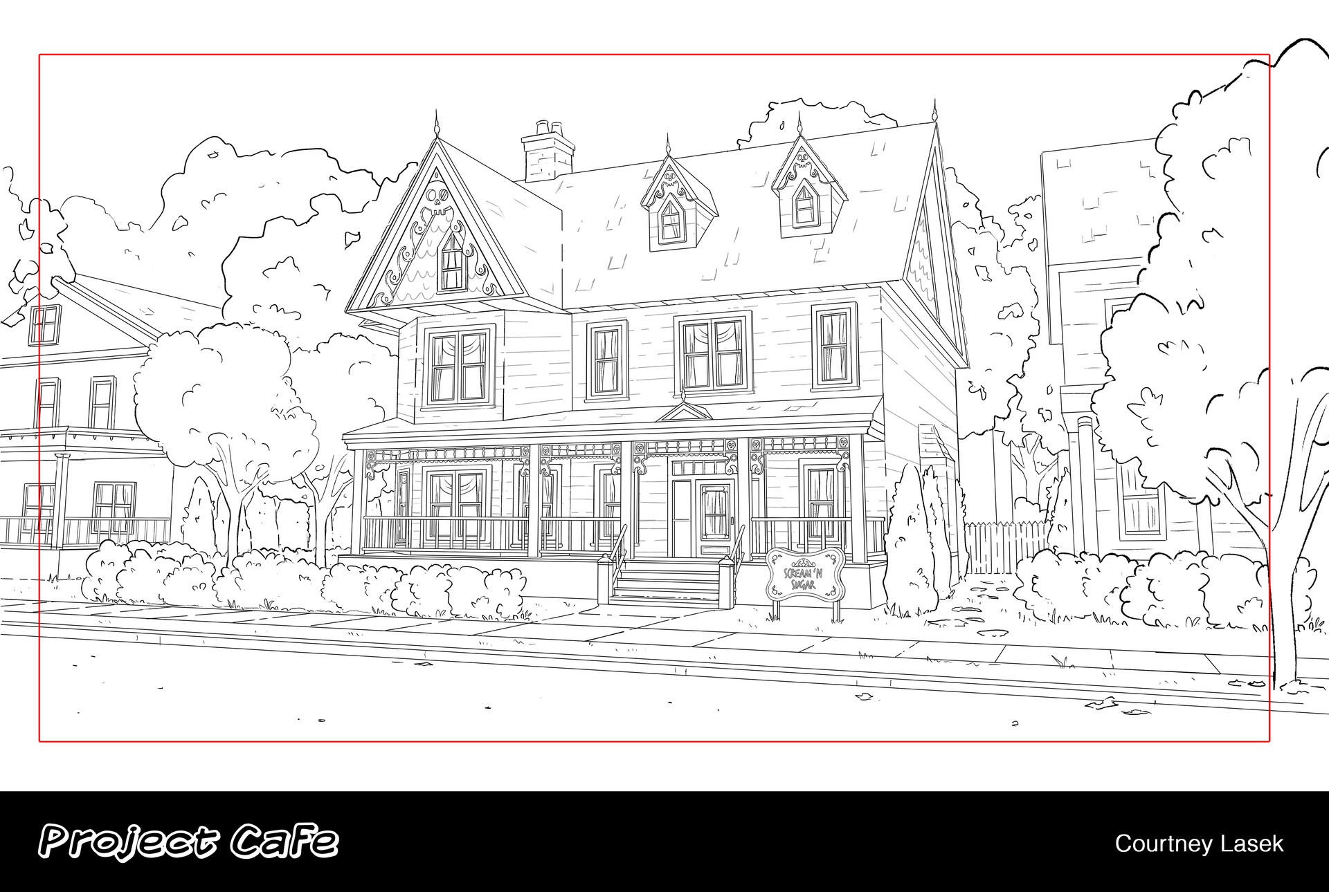 ArtStation - Project Cafe: Scream 'N Sugar