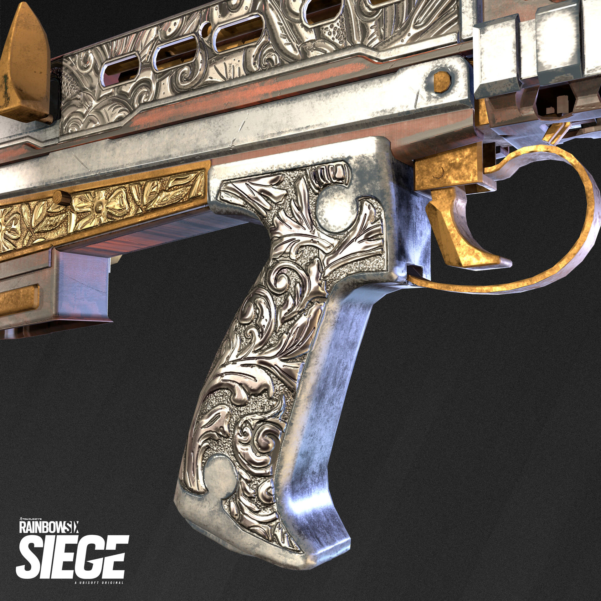 ArtStation - Tom Clancy's Rainbow Six Siege - Noble Hunt Weapon Skin ...