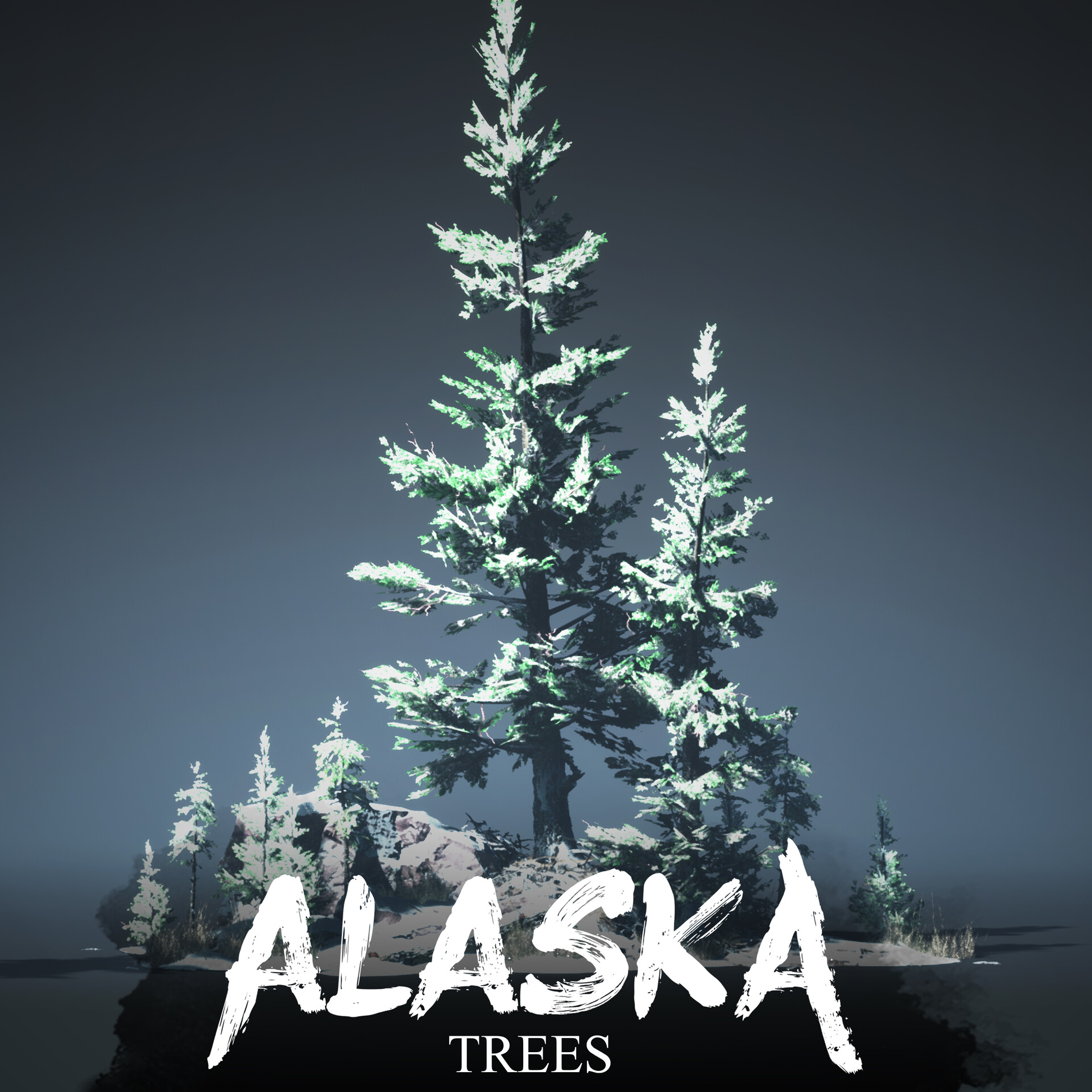 ArtStation - ALASKA - Trees (UE4)
