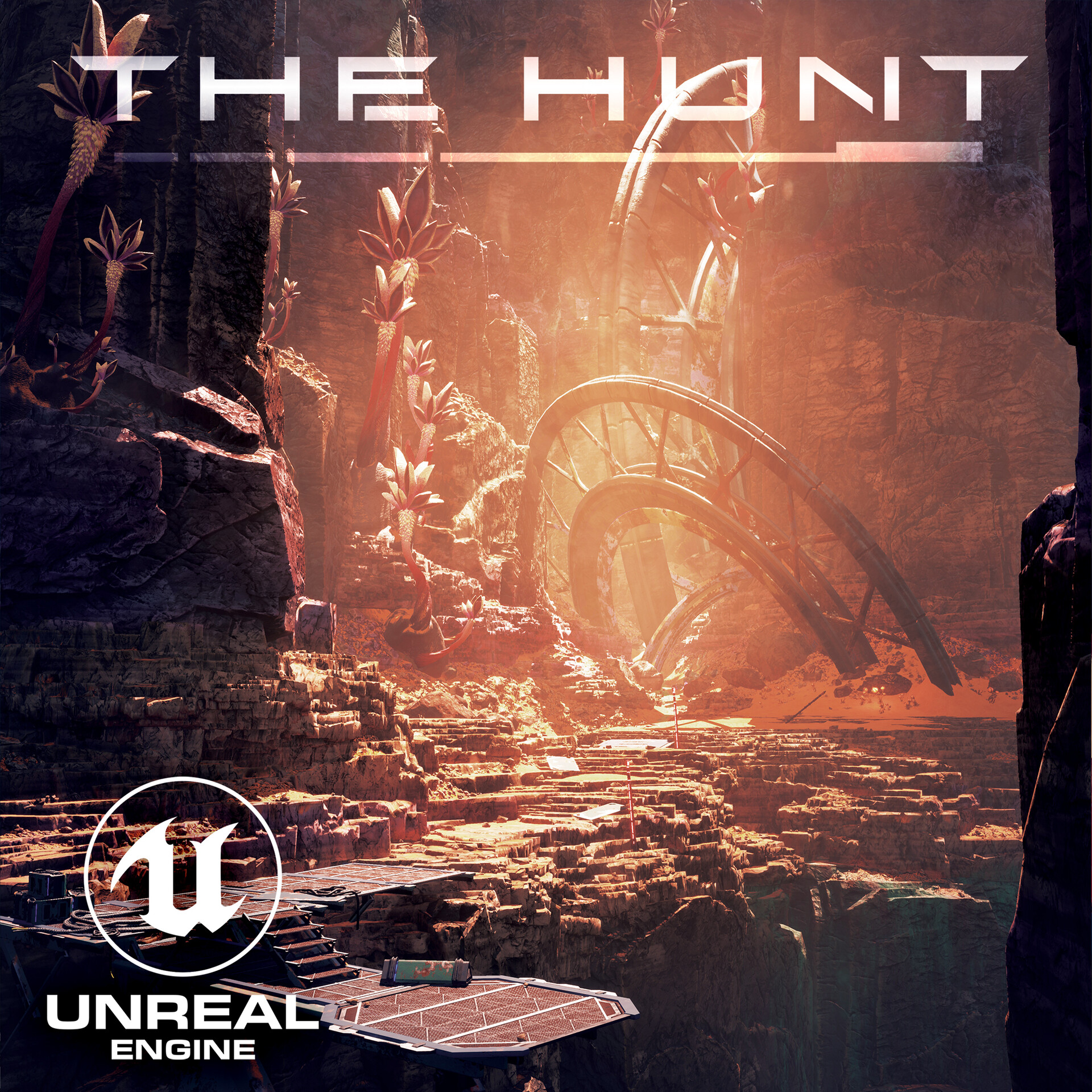 ArtStation - The Hunt - The Canyon Path