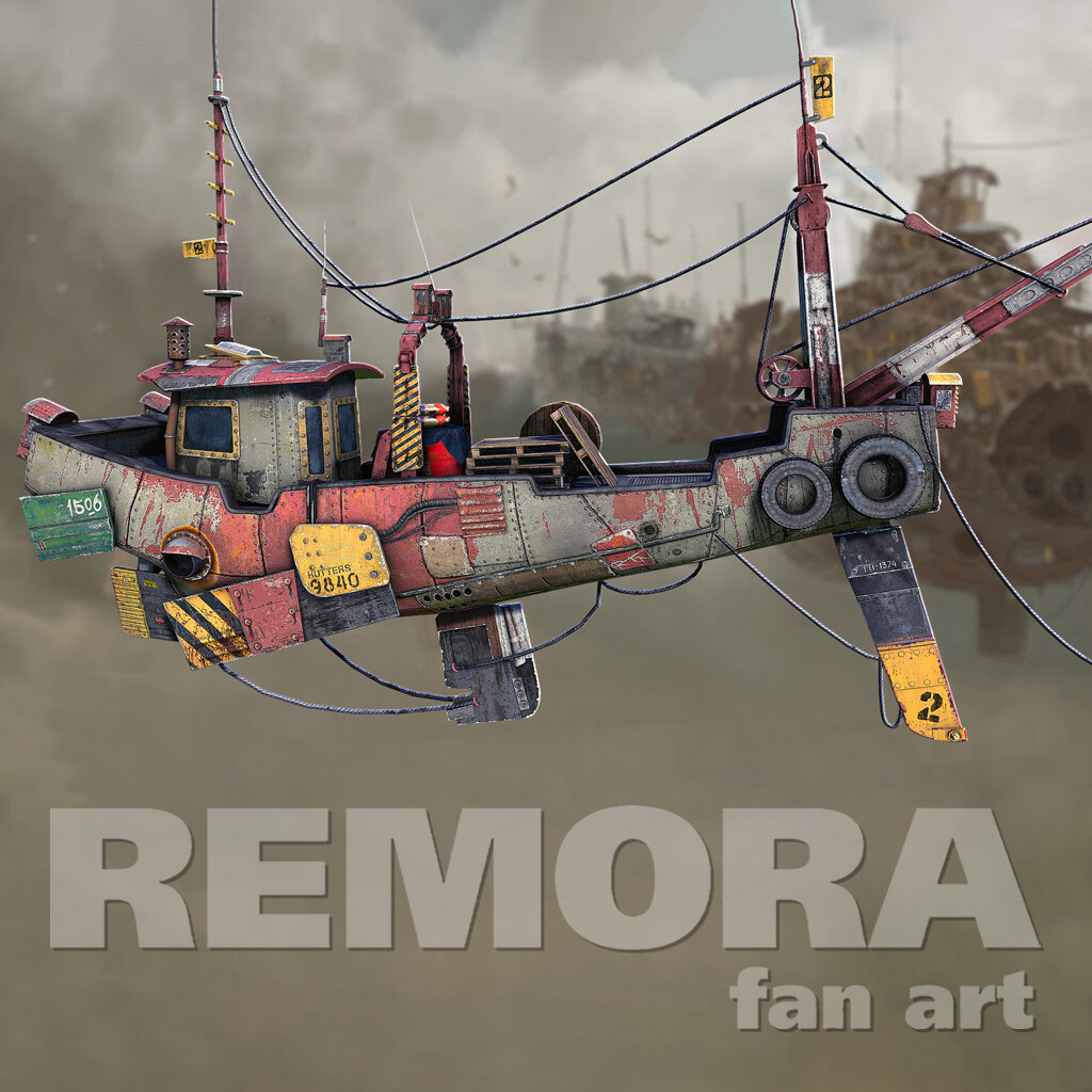 ArtStation - Remora ship (Fan art)