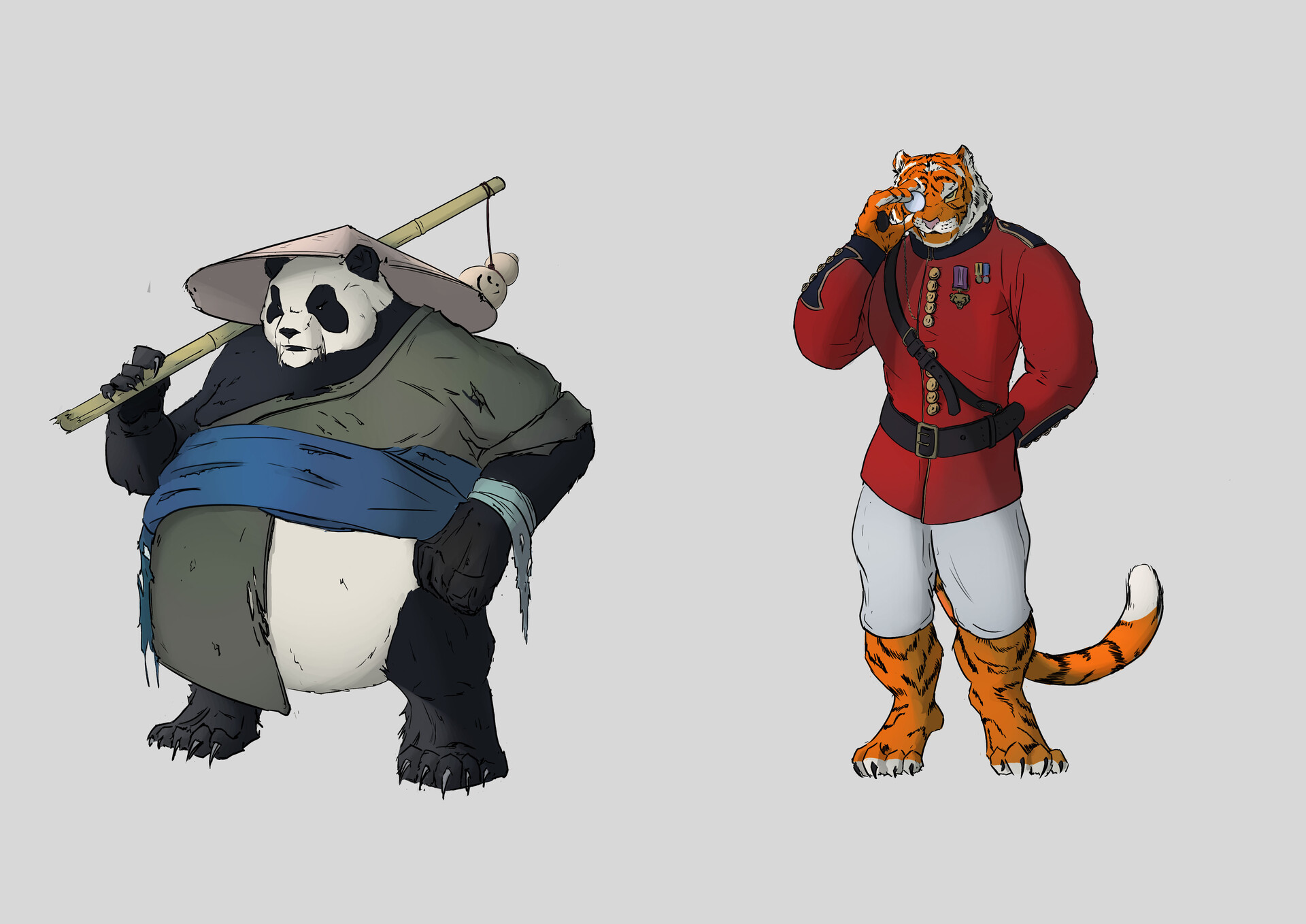 ArtStation - Tiger Character