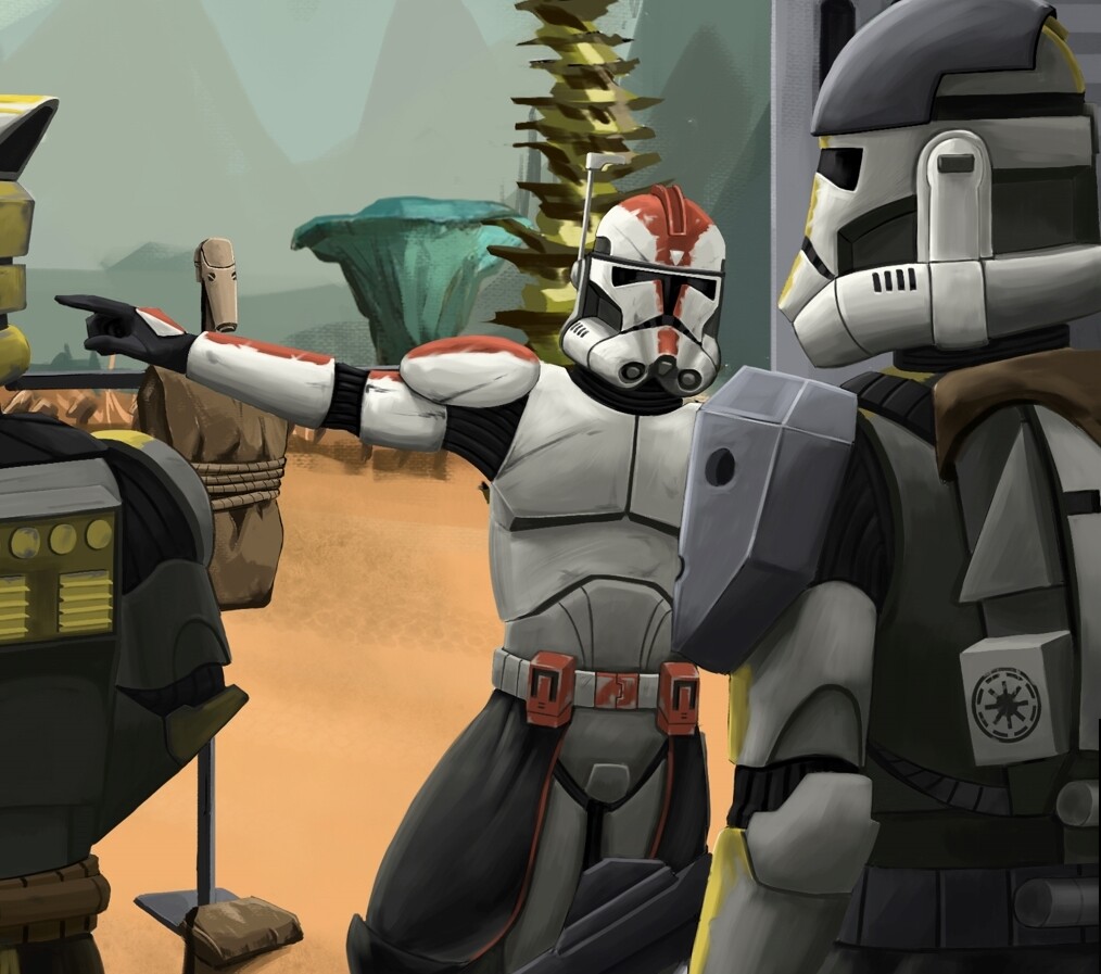 ArtStation - Bacta Company on Felucia Commission by James Montembeault