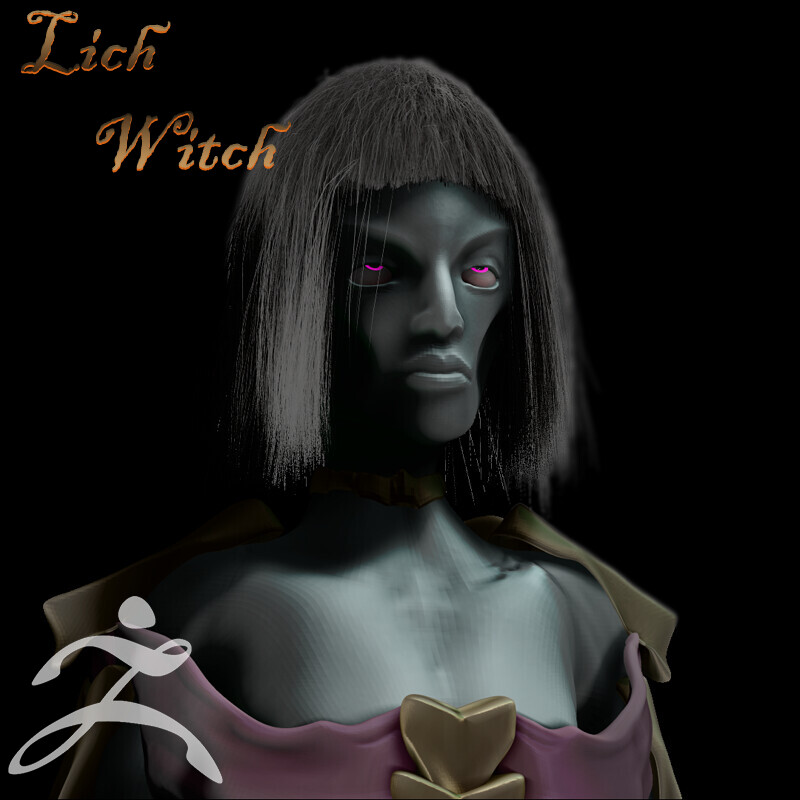 ArtStation - Lich Witch