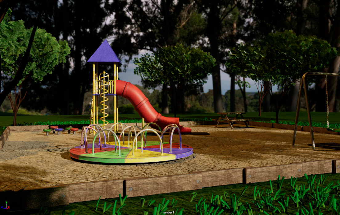 ArtStation - Park design