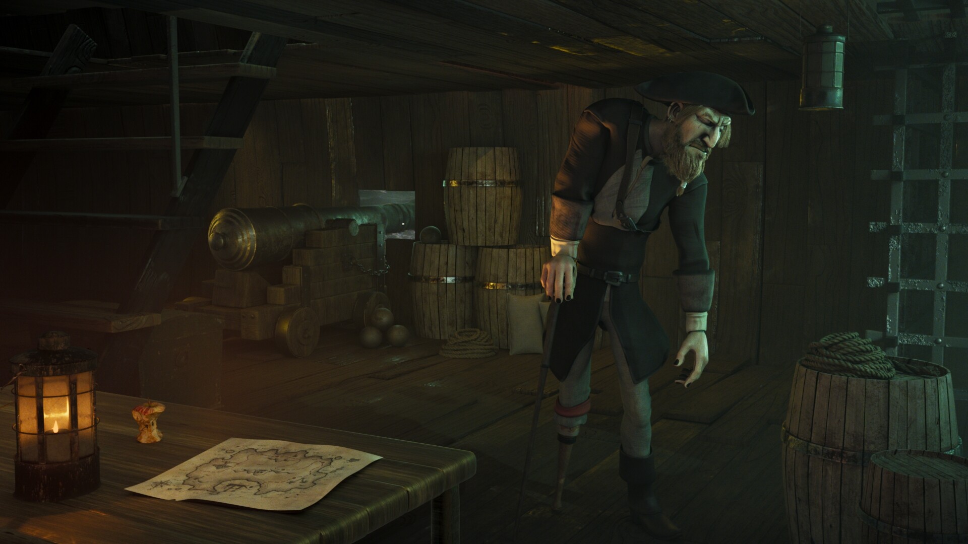 ArtStation - Pirate Animation